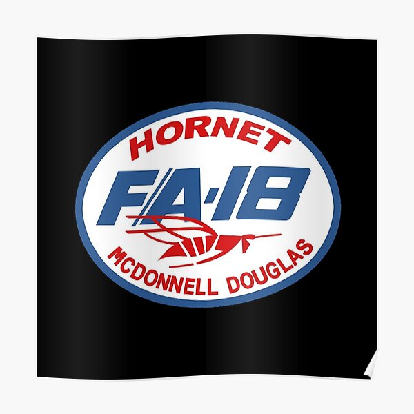 "LOGO-FA-18 Hornet RAAF" Poster for Sale by bqgpro710 | Redbubble