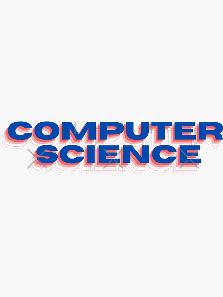 "Computer Science (sticker)" Sticker by brinikki | Redbubble