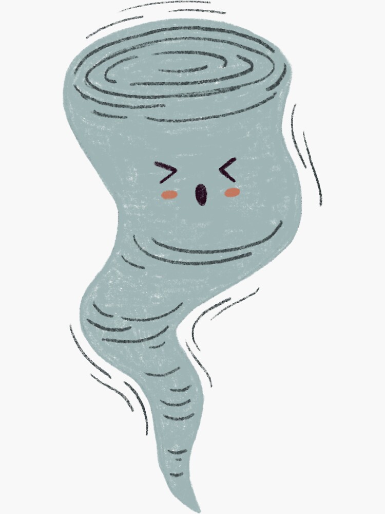 "Emotional Whirlwind" Sticker for Sale by TheRedKnotShop | Redbubble
