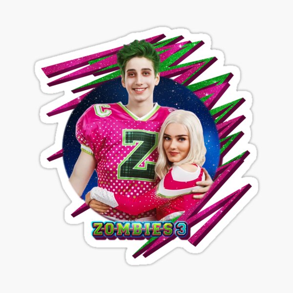 "Zombies 3 - Zed and Addison " Sticker by Arte-Enchanted | Redbubble