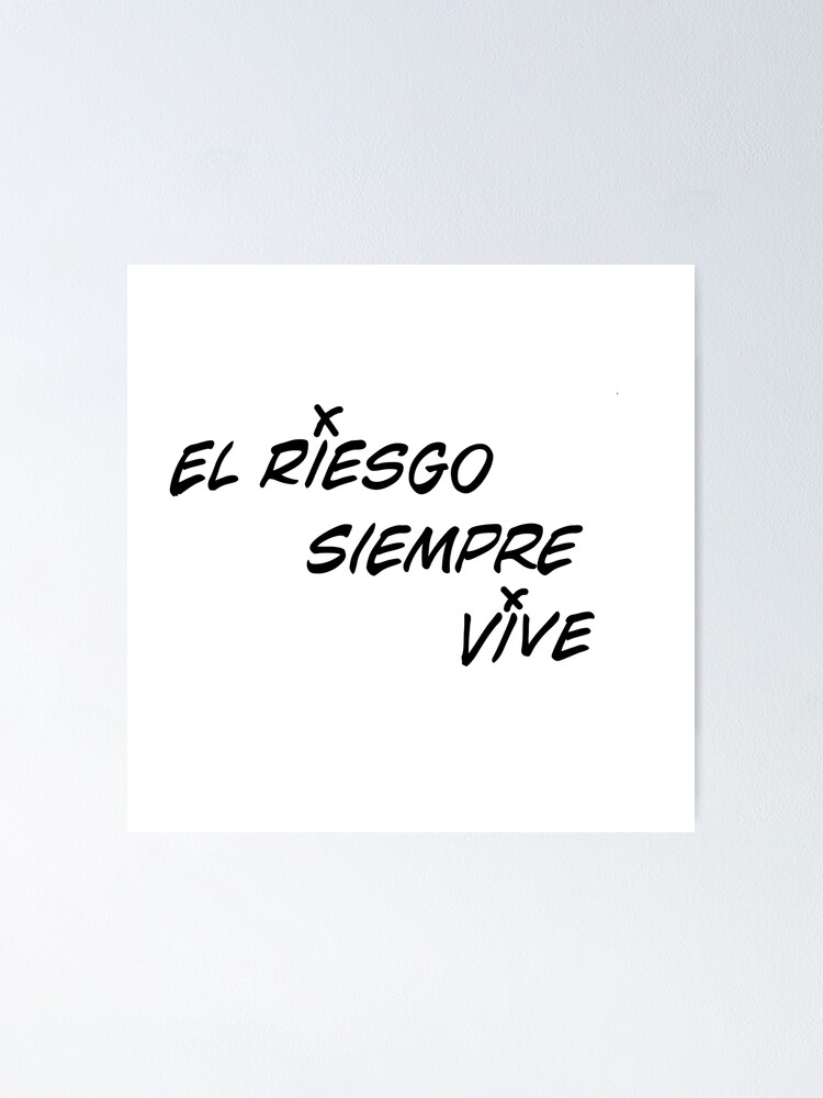 "El riesgo siempre vive: Aliens" Poster for Sale by Mikaabear | Redbubble