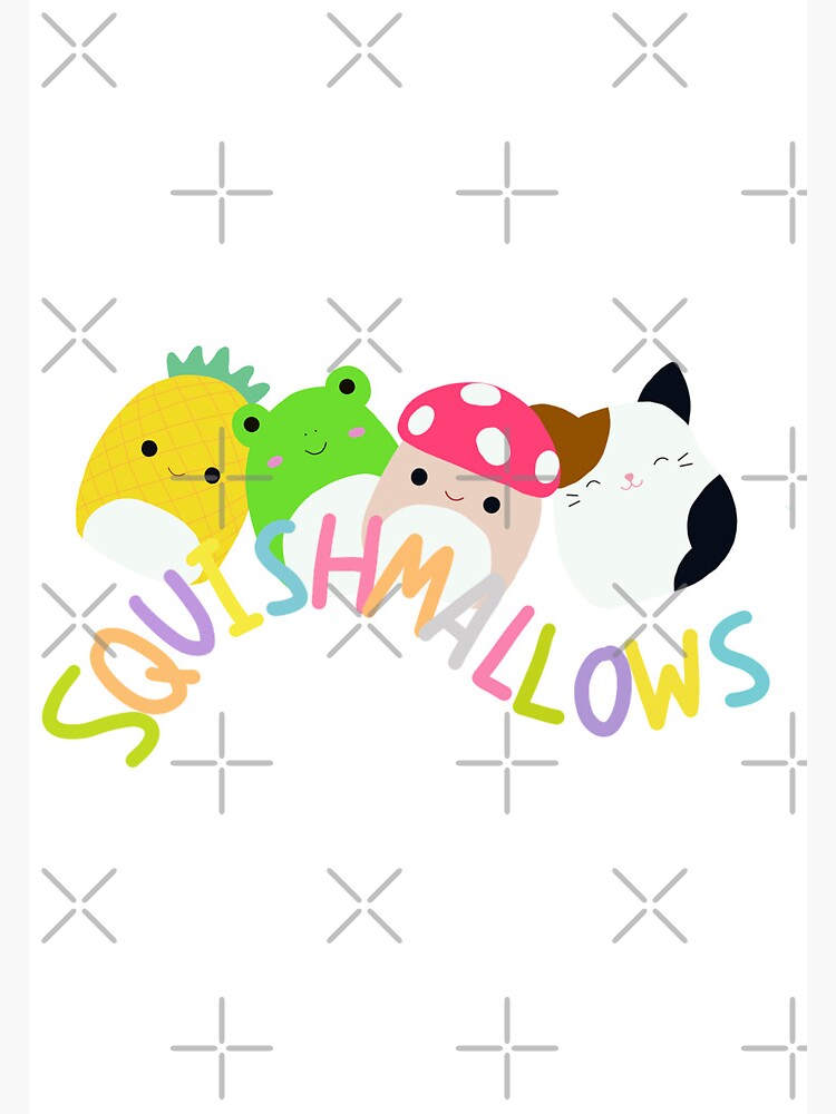 "Squishmallows Logo Pack" Photographic Print for Sale by princesssomo21 ...
