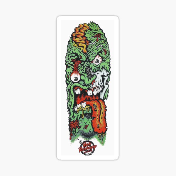 Pegatina «Cartel de la cara de Rob Roskopp» de maudejmarson | Redbubble