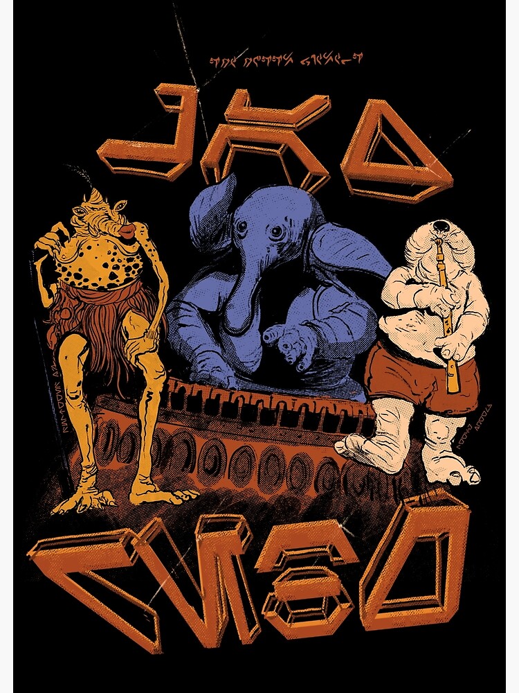"Max Rebo Band" Poster for Sale by dubosedesign | Redbubble