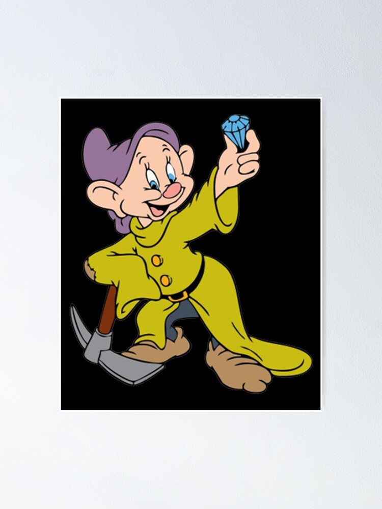 "Dopey Svg Schneewittchen Svg Zwerg Dopey Svg Sieben" Poster von ...