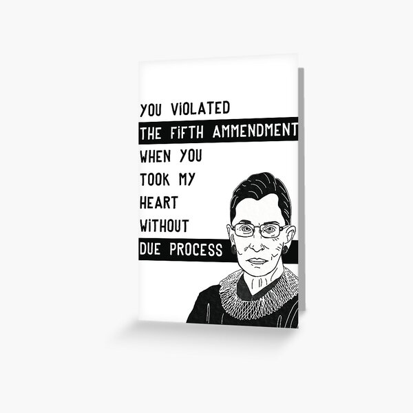 "RBG Valentine" Greeting Card for Sale by Anastasiamarie | Redbubble
