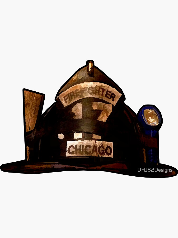 "Backdraft - Engine 17 Helmet" Sticker for Sale by DH182Designs | Redbubble