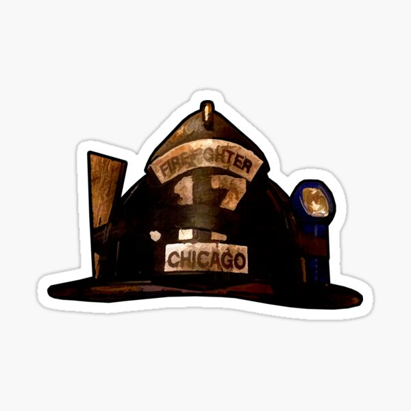 "Backdraft - Engine 17 Helmet" Sticker for Sale by DH182Designs | Redbubble