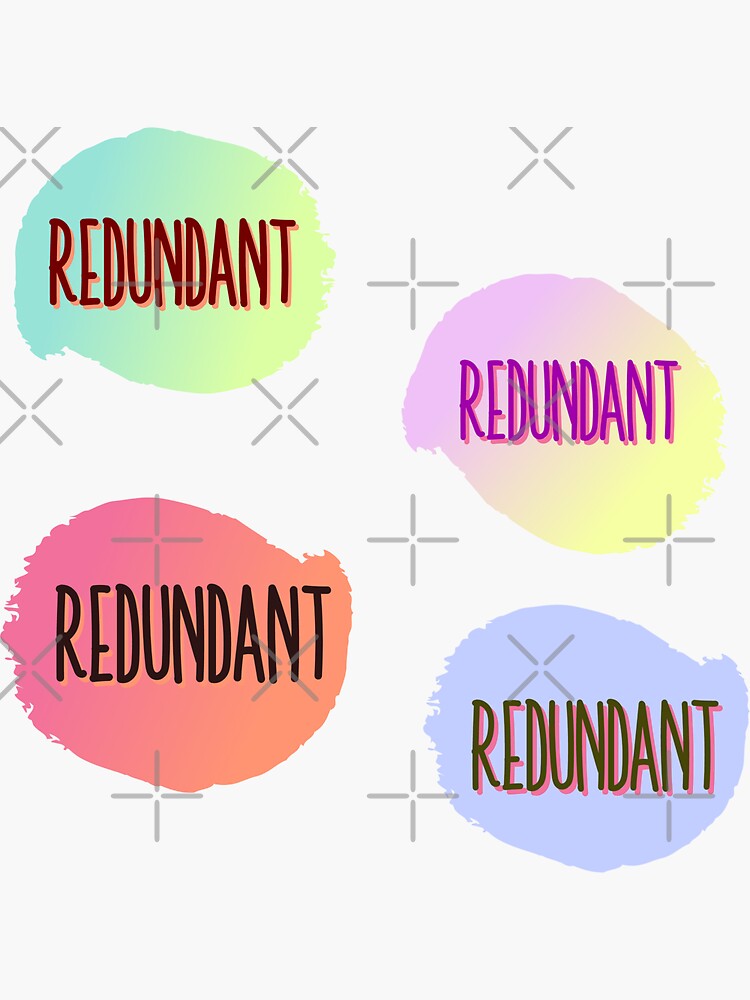 "Redundant Colored Backgrounds Stickers Pack" Sticker for Sale by ...