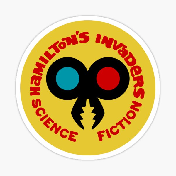 "Hamilton's Invaders Themed Retro Products 1960's" Sticker for Sale by ...