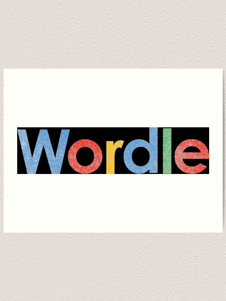 "Wordle, Word Puzzle, Wordle Games" Art Print for Sale by DukeSTaurus ...
