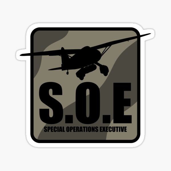 "WW2 SOE Westland Lysander" Sticker for Sale by FireMission45 | Redbubble