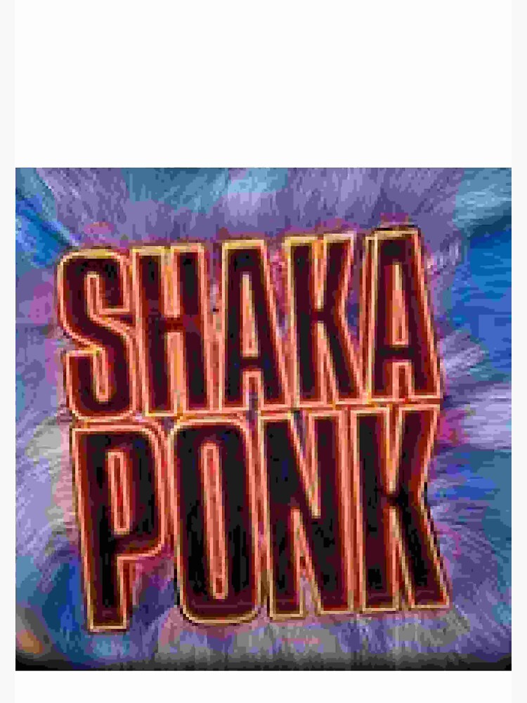 "SHAKA PONK" Sticker by CARVASSIN | Redbubble