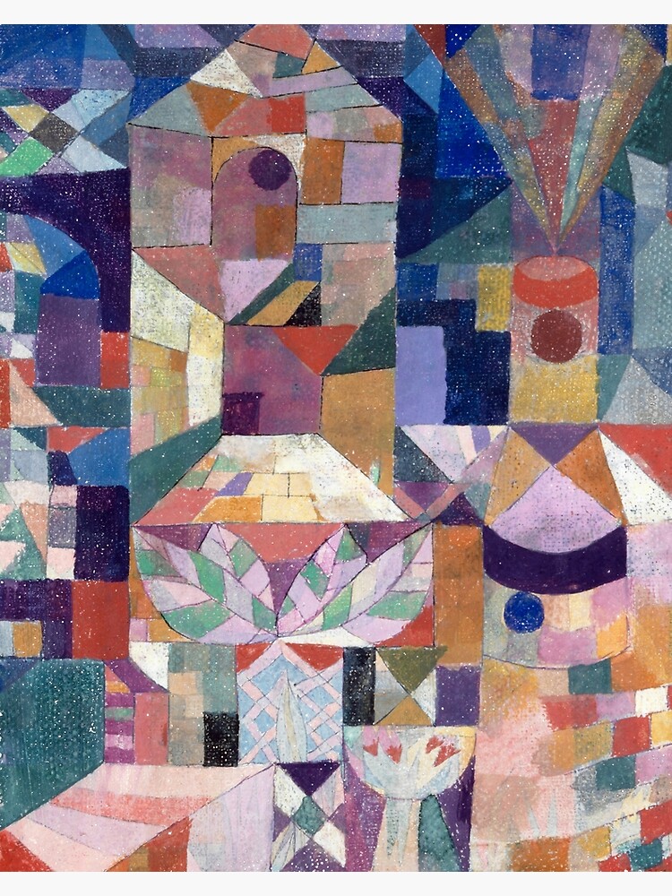 "Burggarten (1919) Gemälde von Paul Klee Berühmte Gemälde" Poster von ...