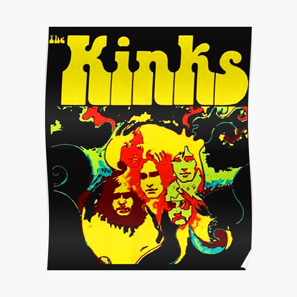 " Rock The Kinks Band Main Members " Poster for Sale by HAZEL123design ...