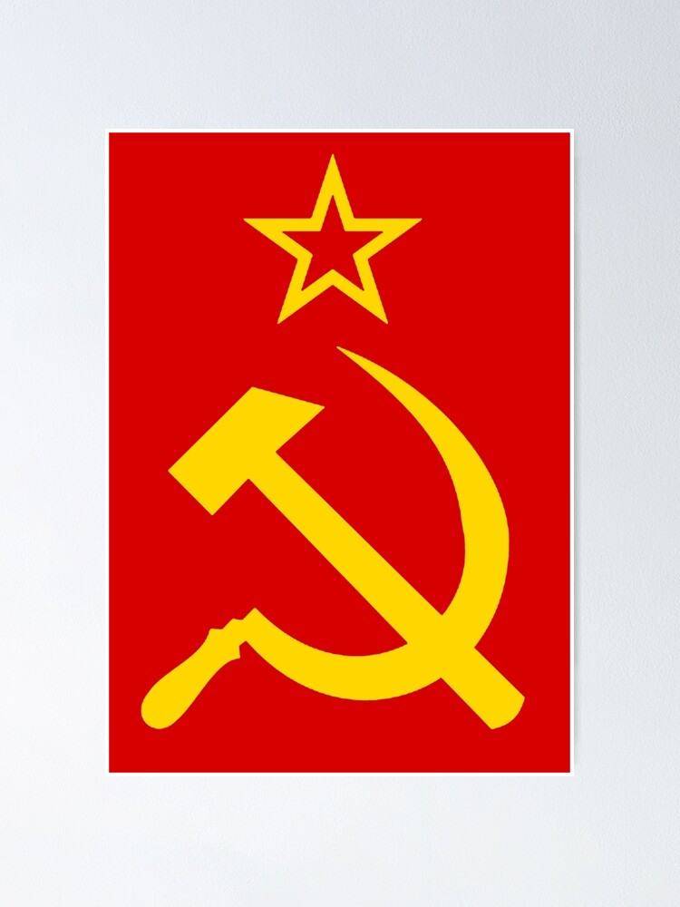 "SSSR" Poster by IMPACTEES | Redbubble