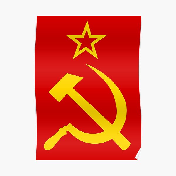 "SSSR" Poster by IMPACTEES | Redbubble