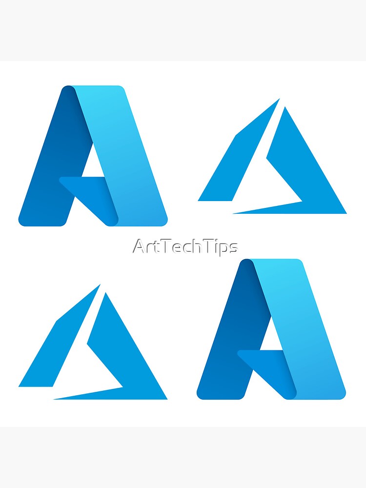 "Microsoft Azure Logo Pack" Photographic Print by ArtTechTips | Redbubble