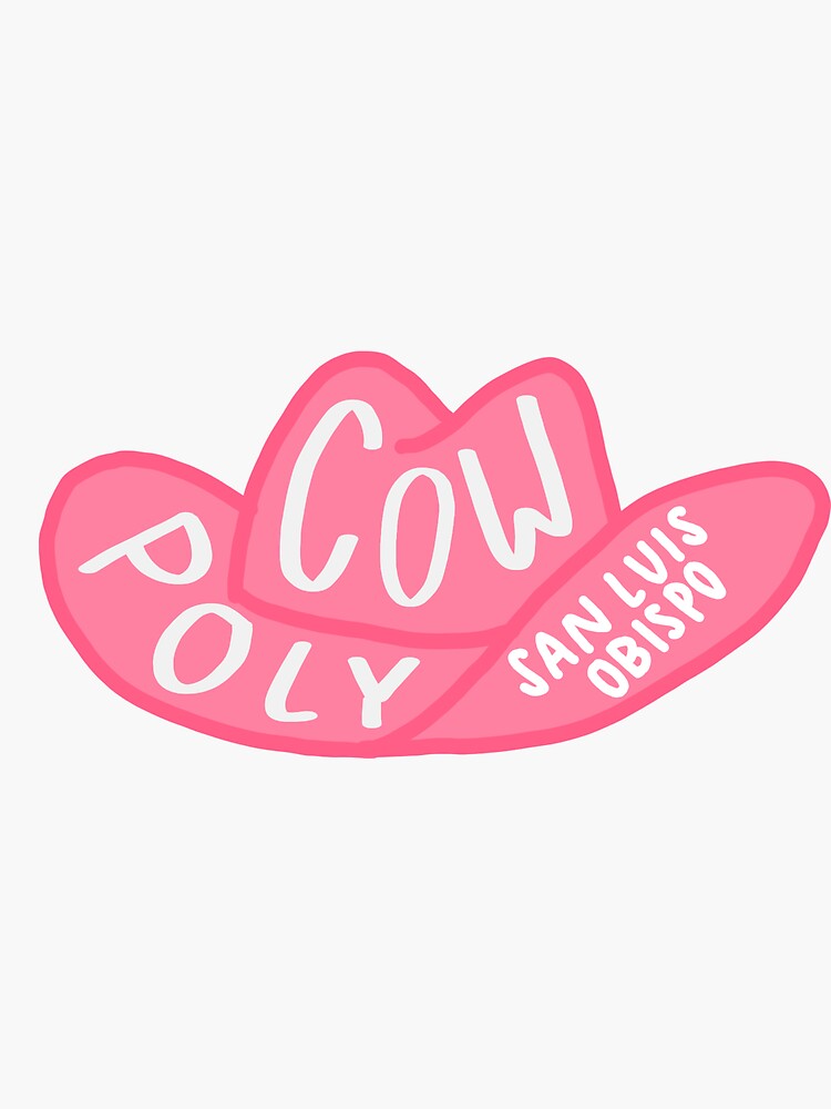 "Cal Poly SLO Sticker" Sticker by justtstickerss | Redbubble