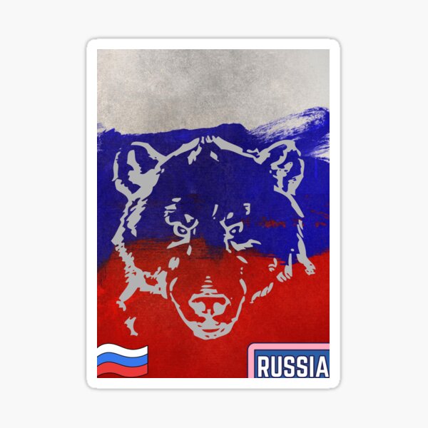 "rusia" Sticker for Sale by zvone082 | Redbubble