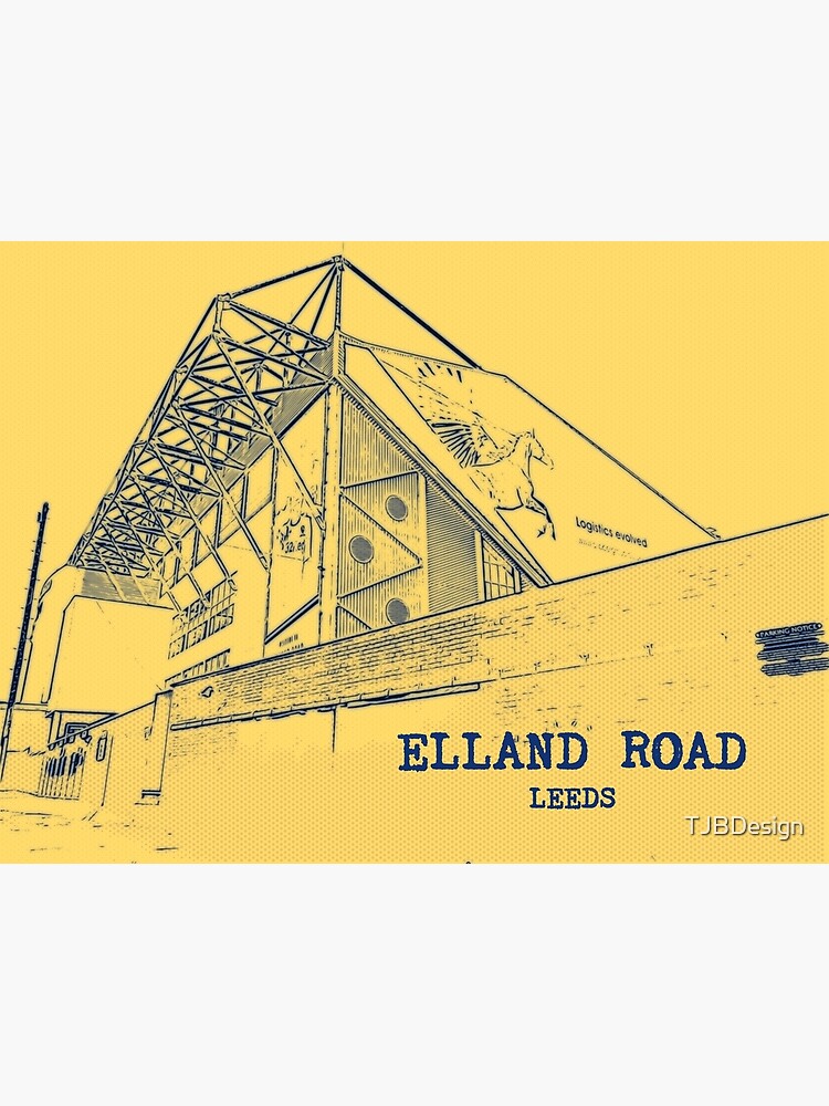 "Elland Road" Poster by TJBDesign | Redbubble