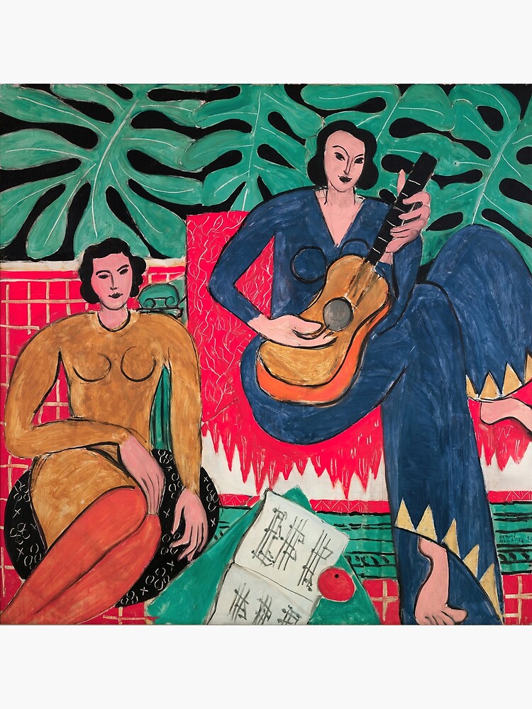 Henri Matisse - The Music (La Musique) Canvas