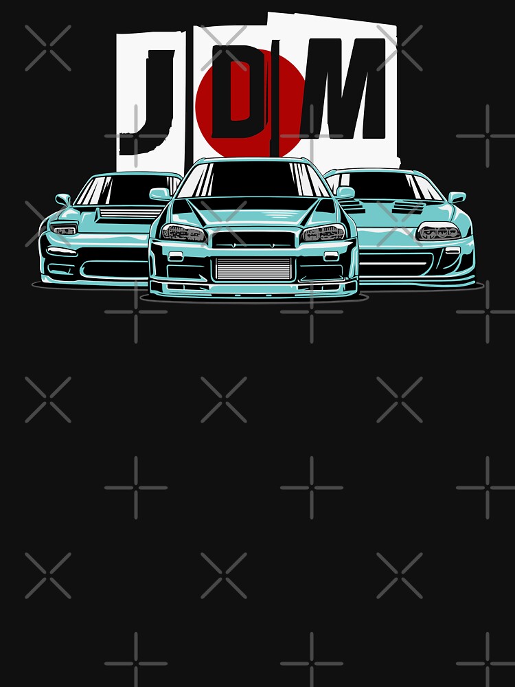 "JDM Style Motorsport Drift Turbo Street Racing" T-shirt for Sale by ...