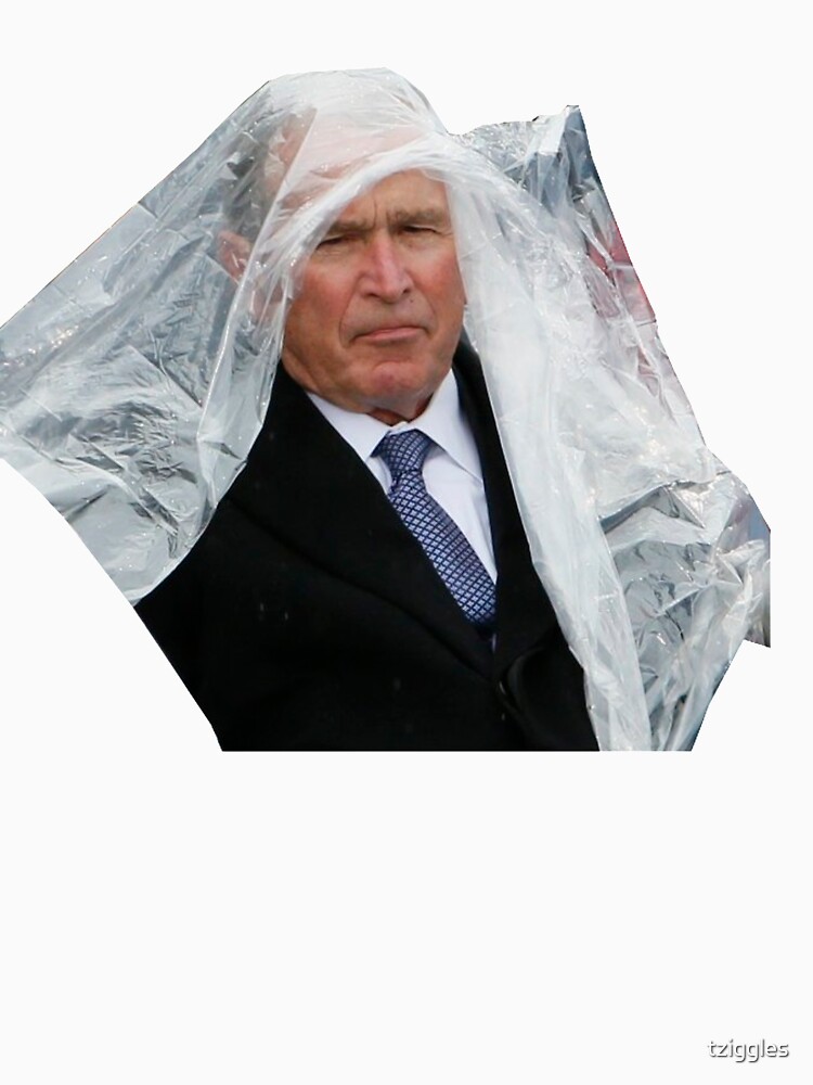 "George W Bush - Poncho Meme - Mad" T-shirt for Sale by tziggles ...
