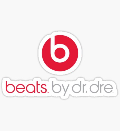 Beats Logo: Stickers | Redbubble