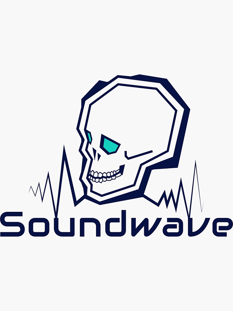 "Soundwave" Sticker by lawoodard1 | Redbubble