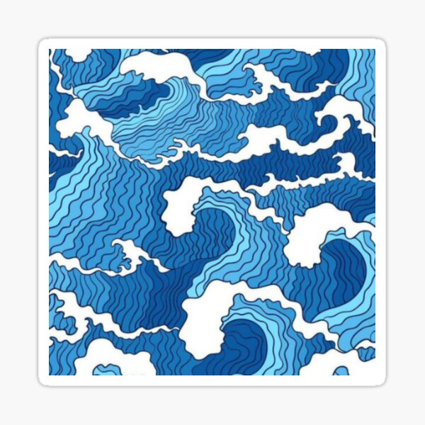 "Sea Pop art fanart" Sticker by FiveFinace | Redbubble