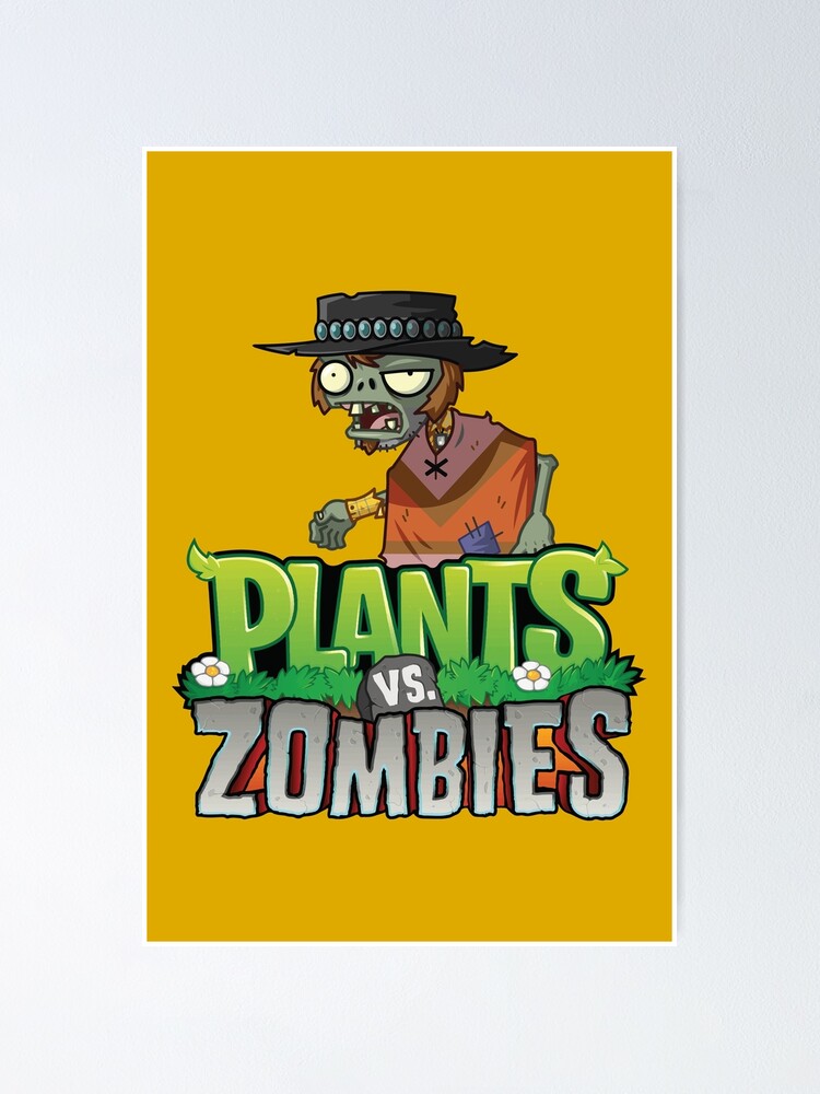 "Plants vs Zombies Cowboy" Poster by weaboomean | Redbubble