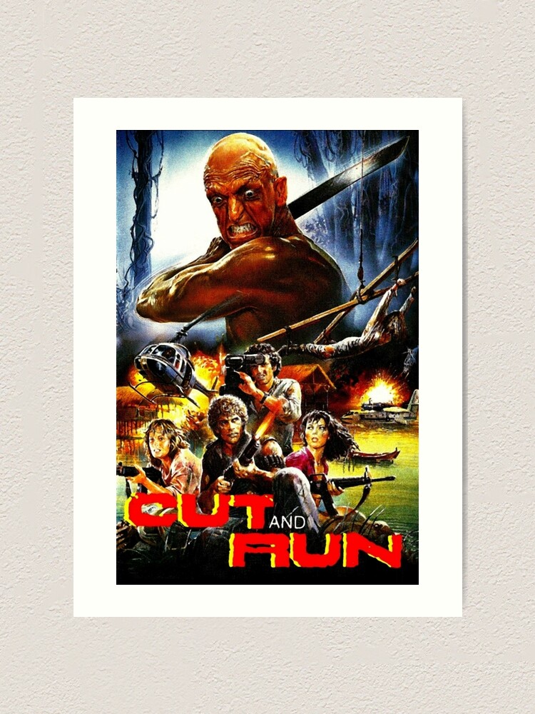 "Cut and Run Movie Poster" Art Print for Sale by EinsamerBaum | Redbubble