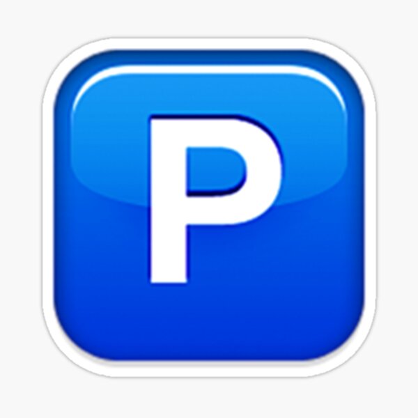 "P Emoji " Sticker by ApexPrintingCo | Redbubble