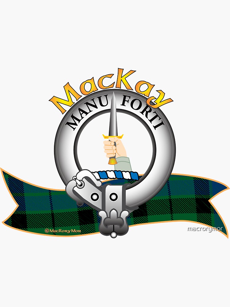 "MacKay Clan" Sticker for Sale by macrorymor | Redbubble