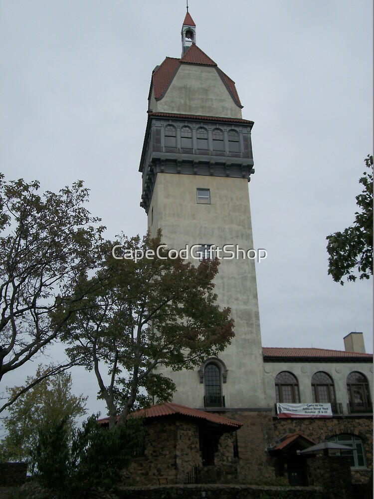 "Heublein Tower - Connecticut" Sticker for Sale by CapeCodGiftShop ...