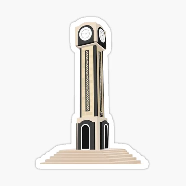 " Stickers & Magnets homs / syria /ستيكر ساعة حمص" Sticker for Sale by ...