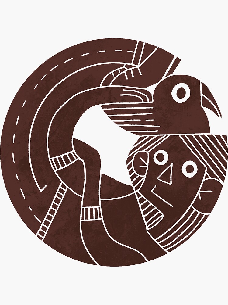 "circle bird" Sticker for Sale by shaaill | Redbubble