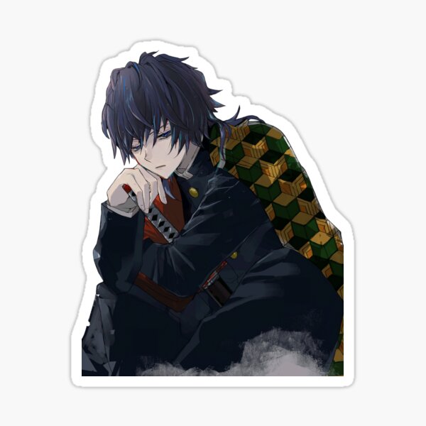 "Giyu Tomioka - Kimetsu No Yaiba" Sticker von OtakuEmporium | Redbubble