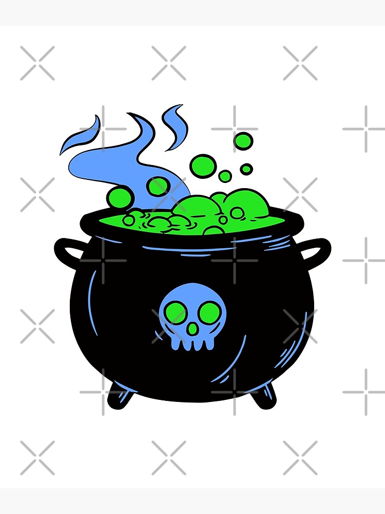 "the witch pot" Poster for Sale by MIKIO-0 | Redbubble
