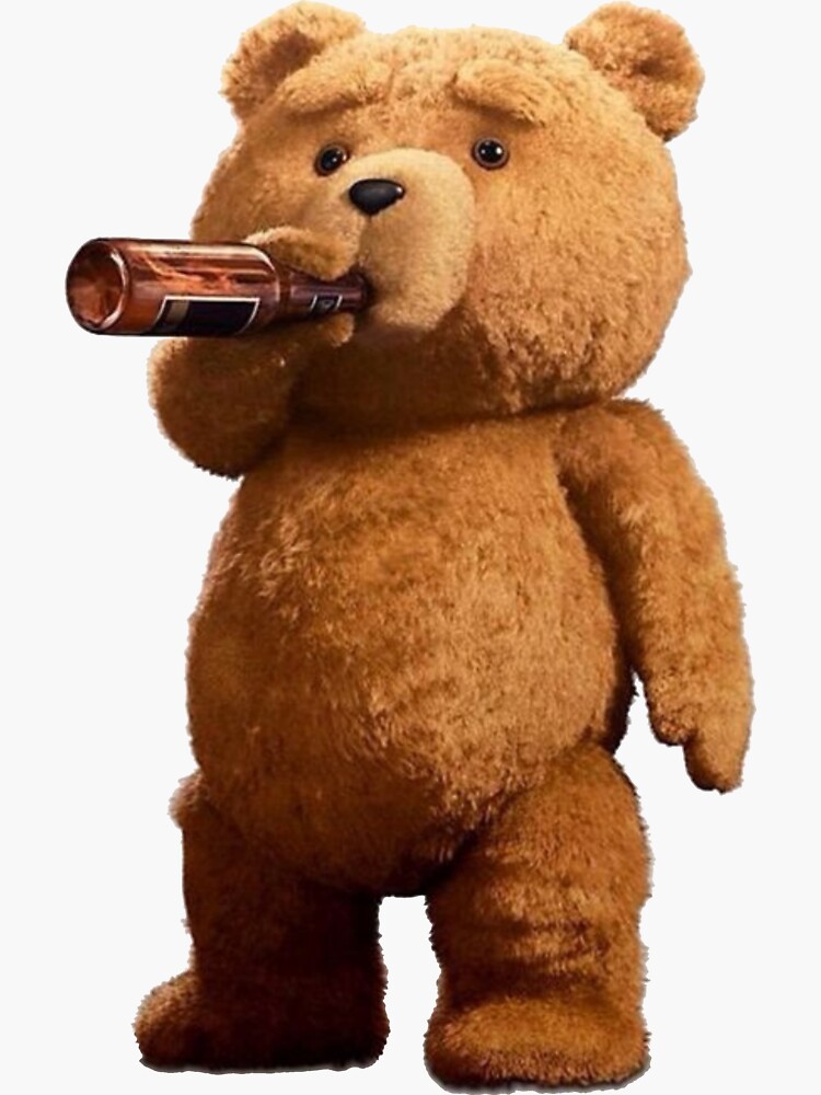 "Ted Sticker" Sticker for Sale by BLB7 | Redbubble