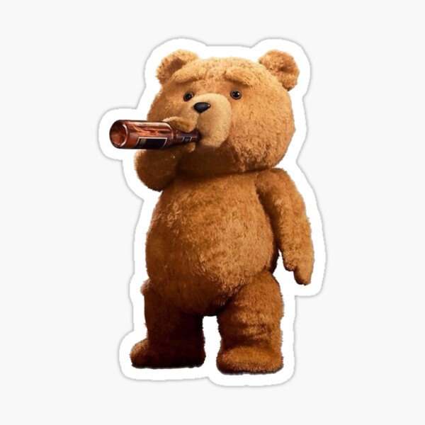 "Ted Sticker" Sticker for Sale by BLB7 | Redbubble