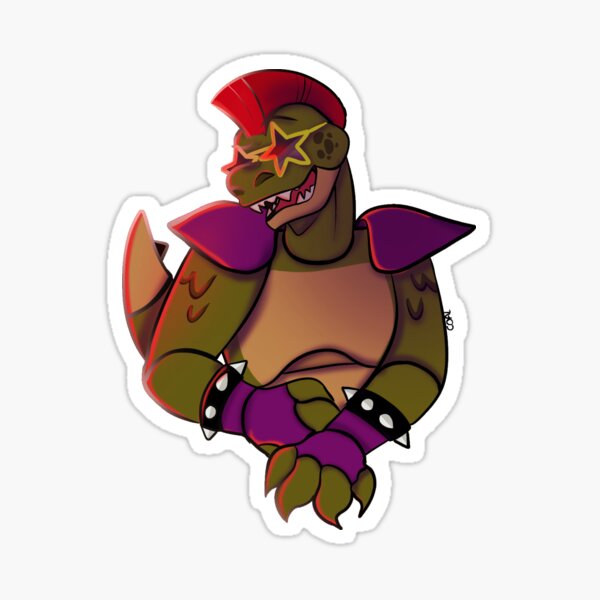 "Montgomery Gator" Sticker by CoalBrando | Redbubble