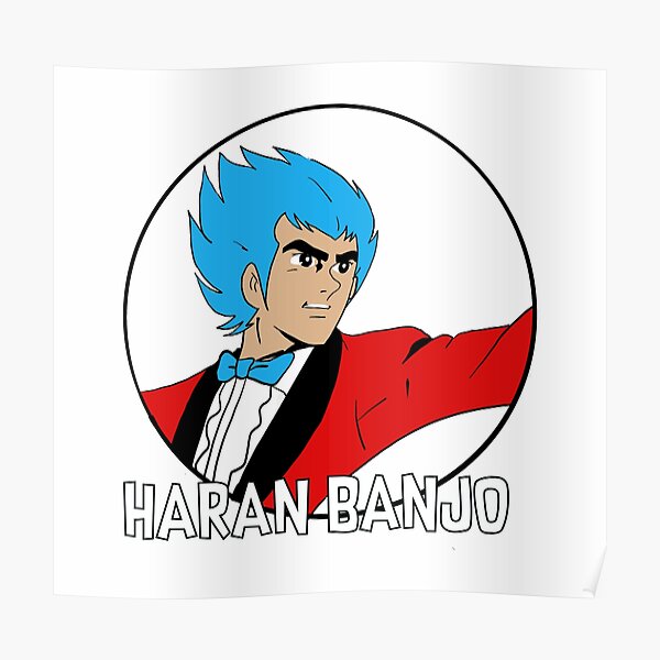 Póster «Dibujos animados de Haran Banjo Daitarn III» de BandyInk ...