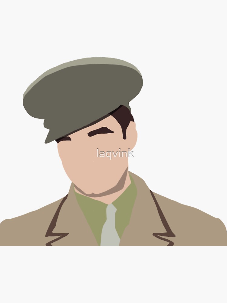 "1940s Bucky Barnes" Sticker for Sale by laqvink | Redbubble