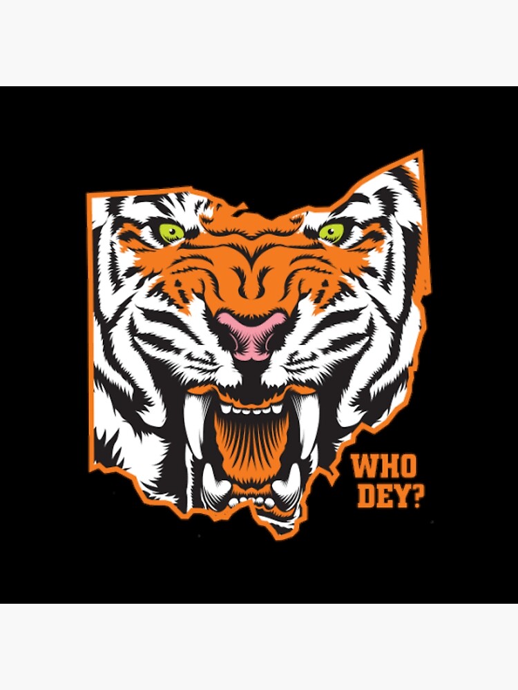 "Who dey" Poster by Coco-Arts | Redbubble