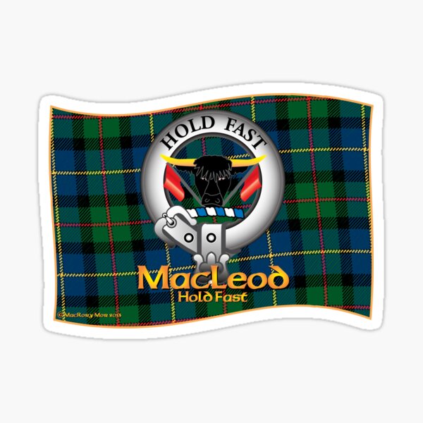Macleod Clan Sticker For Sale By Macrorymor Redbubble