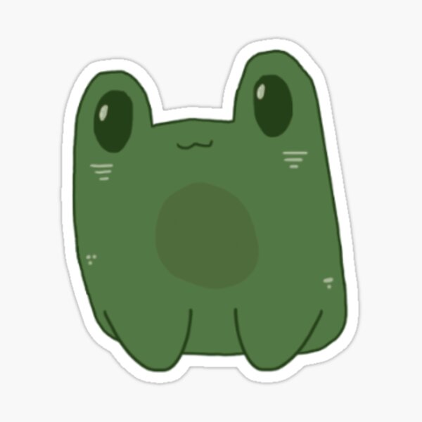 "Tiny Frog" Sticker for Sale by sarahstickers12 | Redbubble