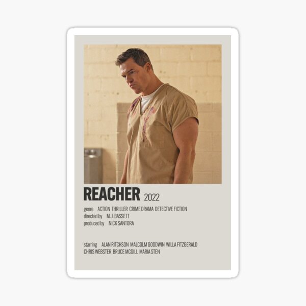 "reacher tv series Alternative Minimalist Movie/Show Polaroid Poster ...