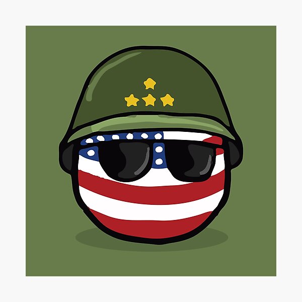 "US Army USBall Polandball memes funny USA american flag poland ball ...